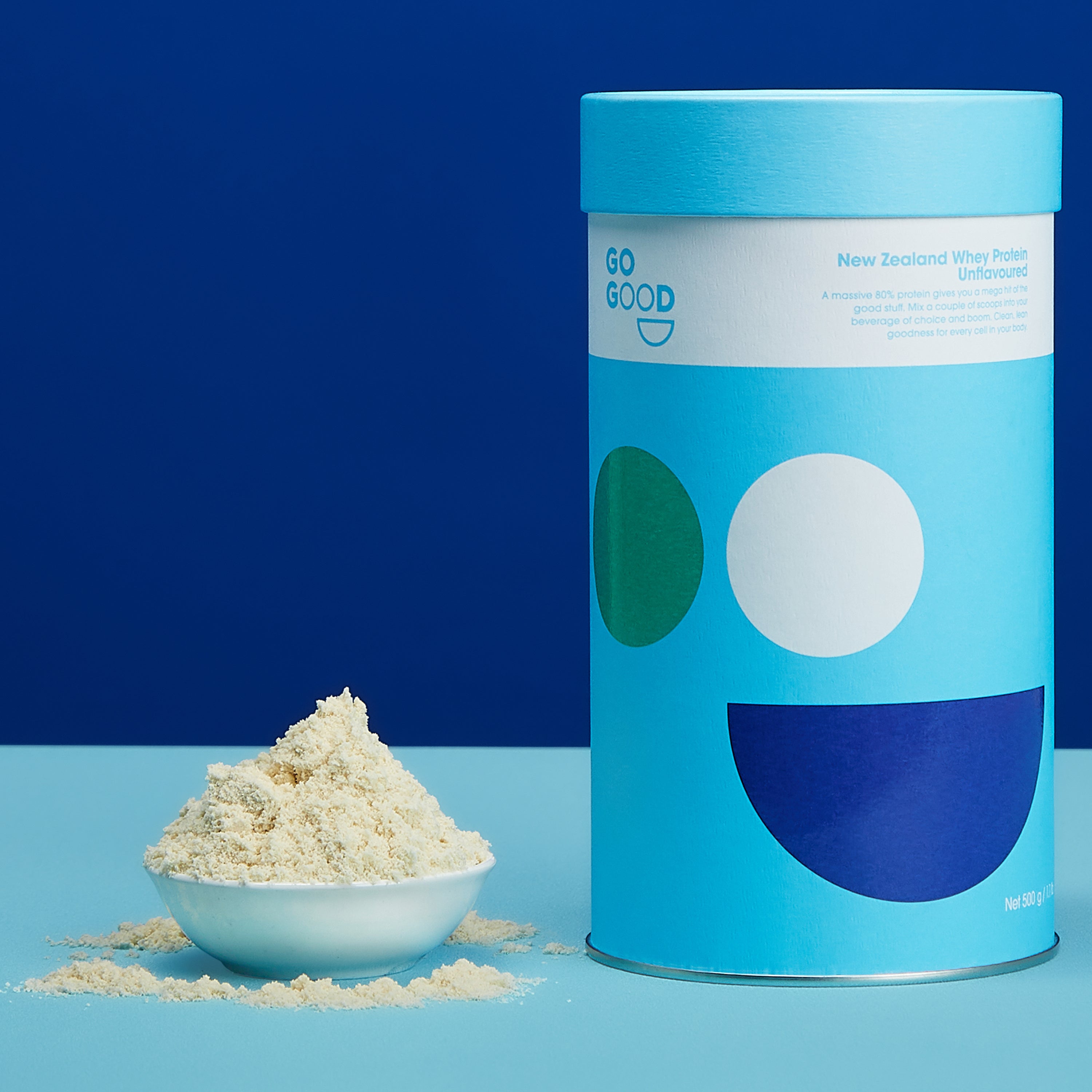 Unflavoured Whey Protein Powder – Go Good